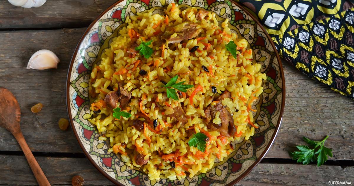 طريقة عمل أرز الكبسة | سوبر ماما