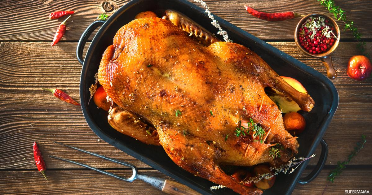 طريقة عمل بط محشي | سوبر ماما